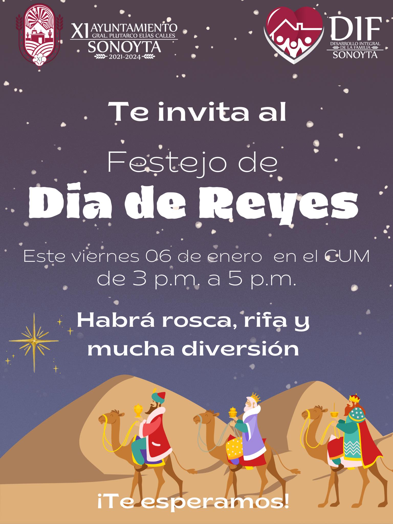 FESTEJO DÍA DE REYES. – Municipio de sonoyta