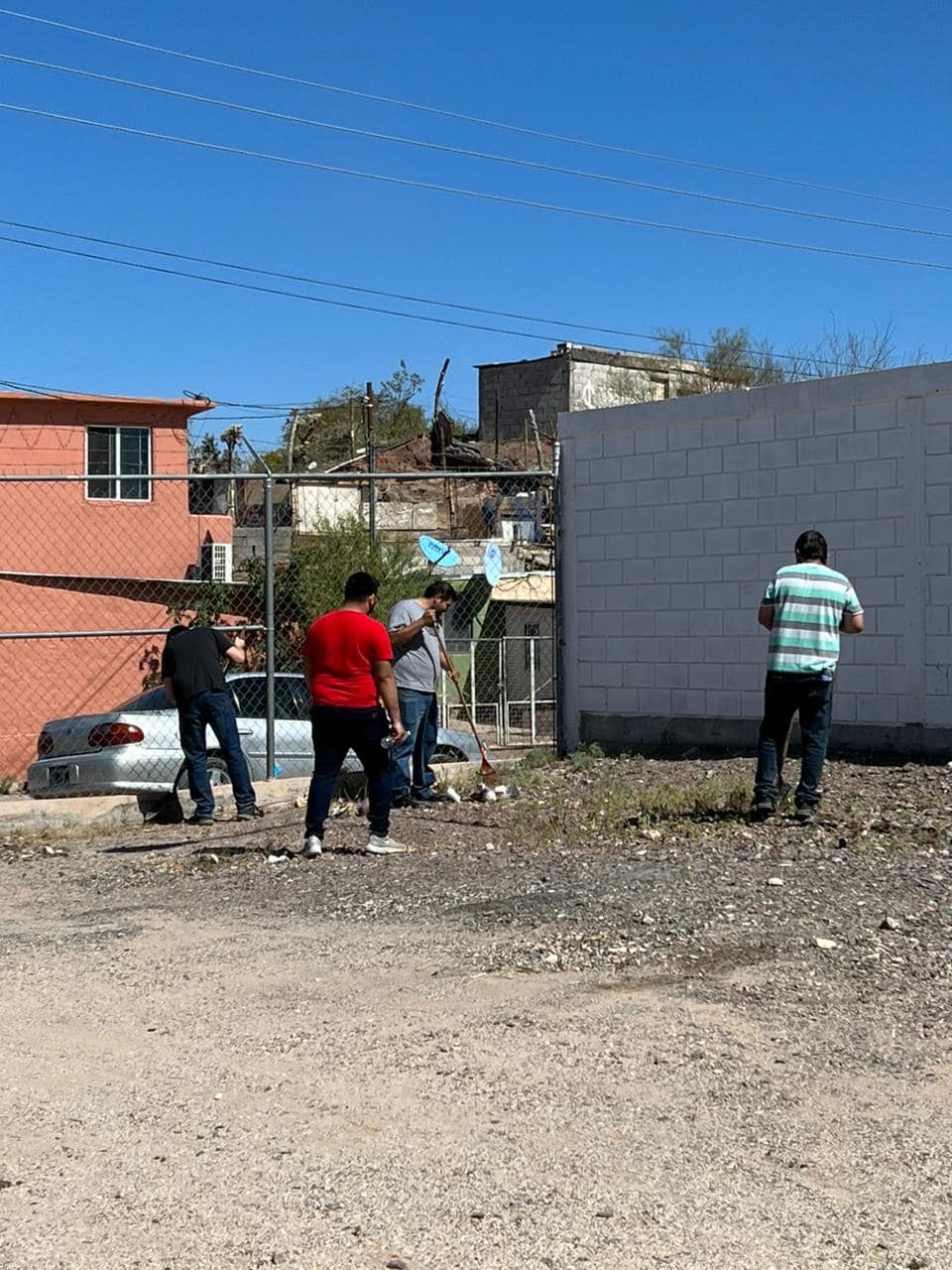 Entrega simbólica de el parque la Presa. – Municipio de sonoyta